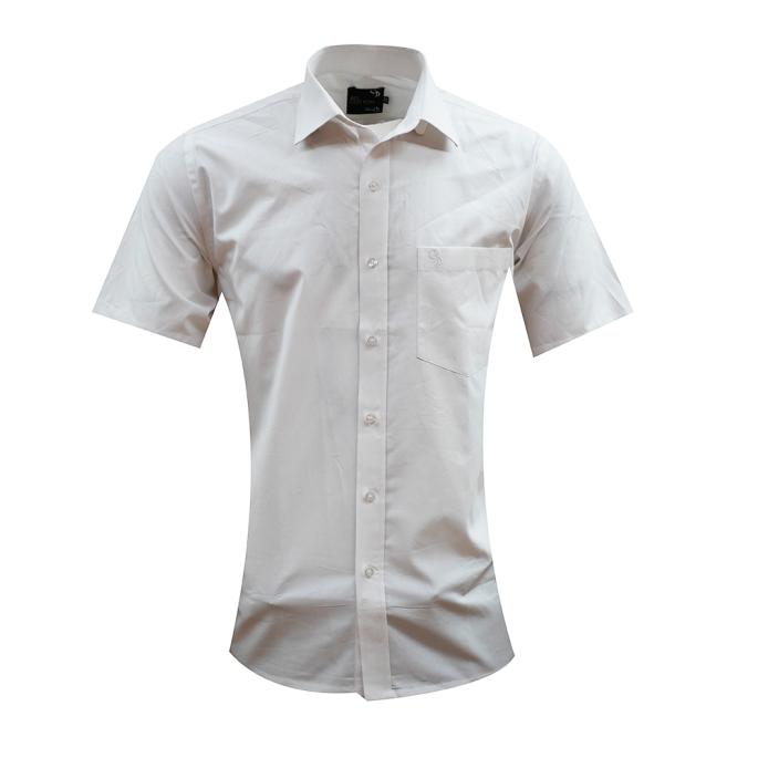 Charaghdin.com - Plain White Shirt