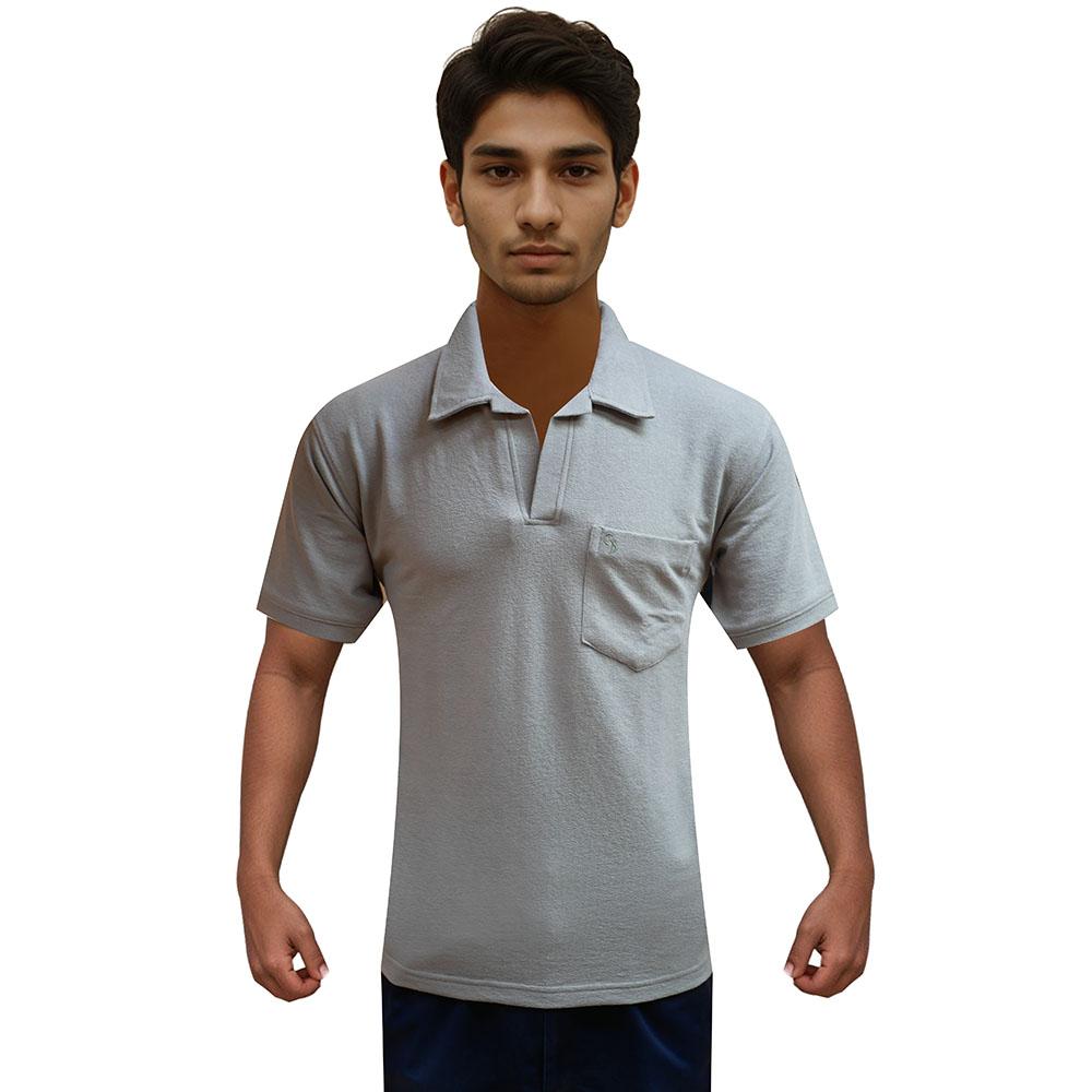 Charaghdin.com - Selfdesign Gray T-shirt